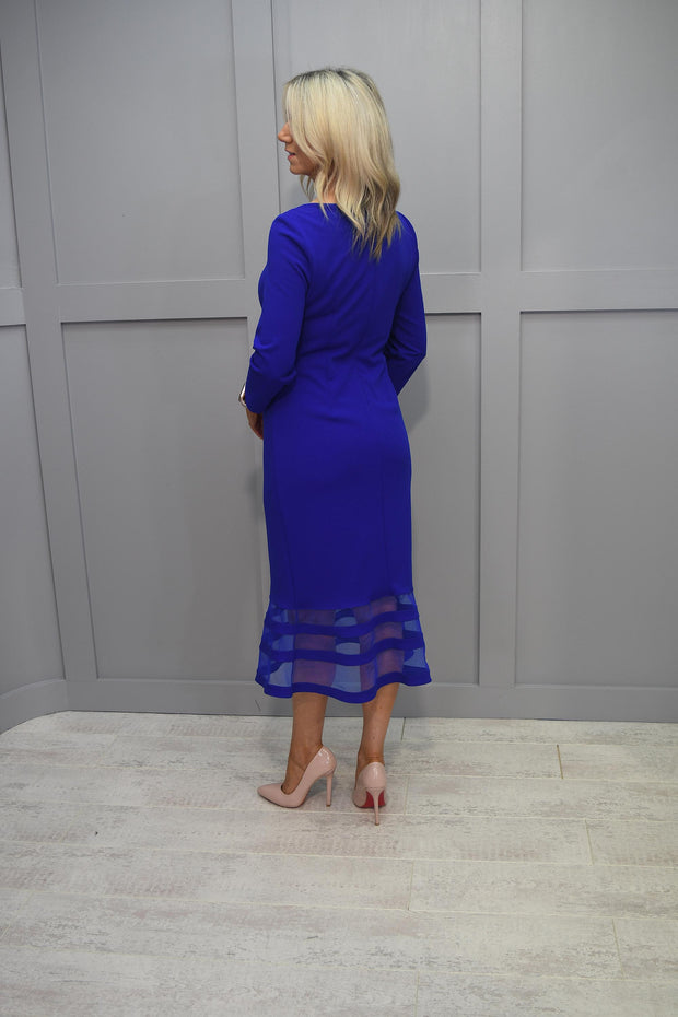 Joseph Ribkoff Royal Blue Fishtail Dress | Style Boutique NI